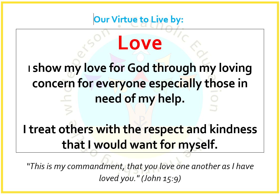 Virtues To Live By - St. Norbert's Catholic Primary Voluntary Academy ...